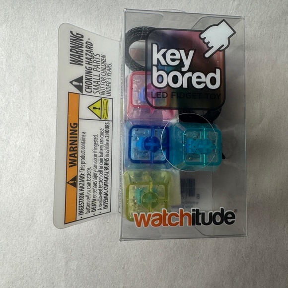 watchitude | Toys | Colorful Led Keyboard Fidget Toy By Watchitude ...